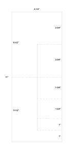 3 Stair Step Card Templates - Stamp Candy