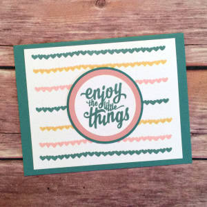 Let's Sale-a-brate Enjoying the Little Things! - Stamp Candy