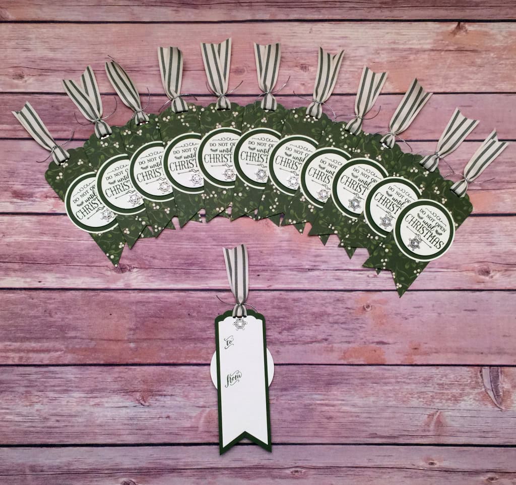 Holiday Tag Swap with PAWS - Stamp Candy