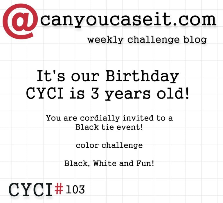 Tuxedo Fun for CYCI #103 - Stamp Candy