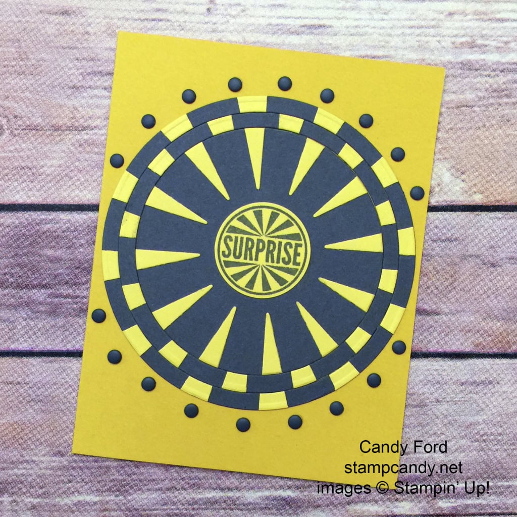 Surprise Bullseye - Stamp Candy