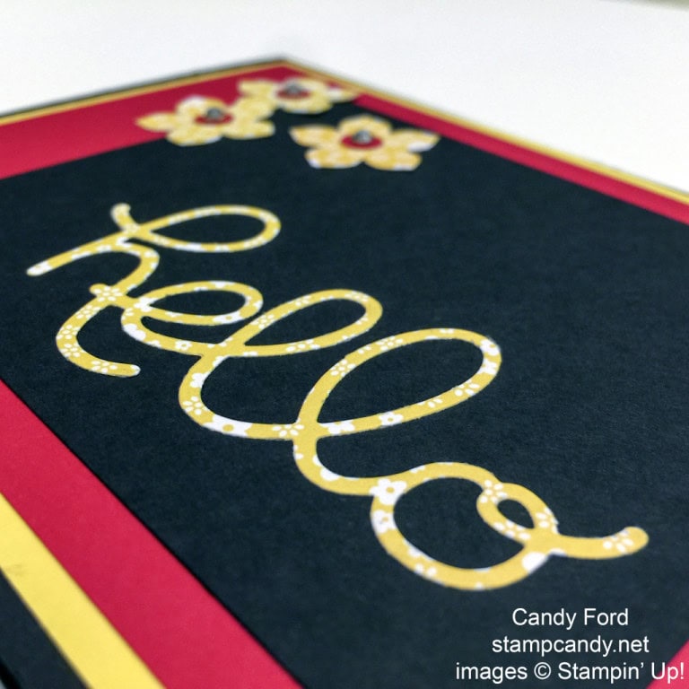 Hello, CYCI115 - Stamp Candy