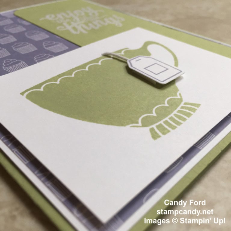 Enjoy a Little Cuppa - Stamp Candy
