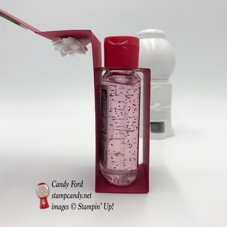 Hand Santa-tizer Holder Christmas Gift - Stamp Candy