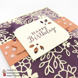 Sneak Peek - Delightfully Detailed Suite Happy Birthday Card - Stamp Candy