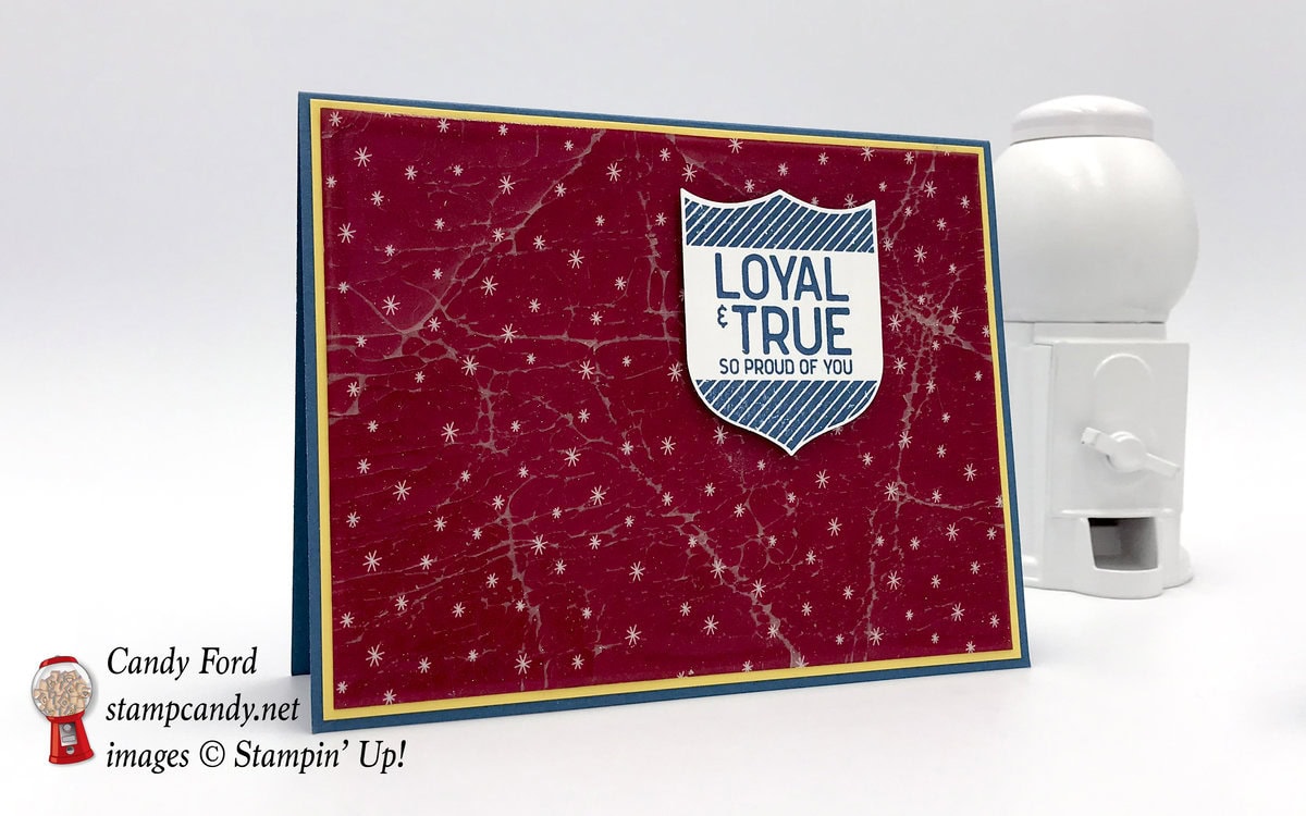 Loyal & True Stamp Set, Be Merry DSP, & Cracked Ice - Stamp Candy