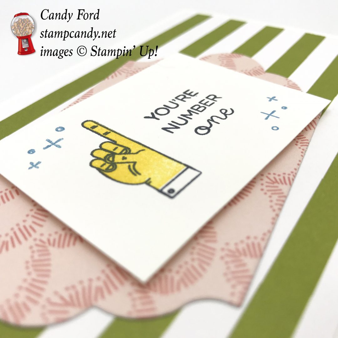 You're Number One with the World's Best Trophy - Stamp Candy