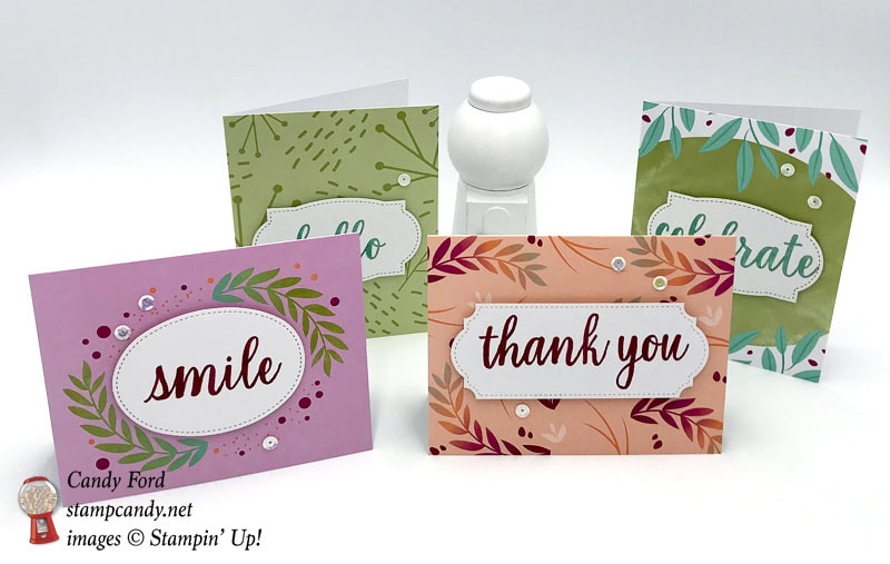 Calligraphy Essentials Project Kit Cards - Stamp Candy