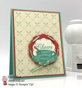 Time for Tea Cheers Card - Stamp Candy