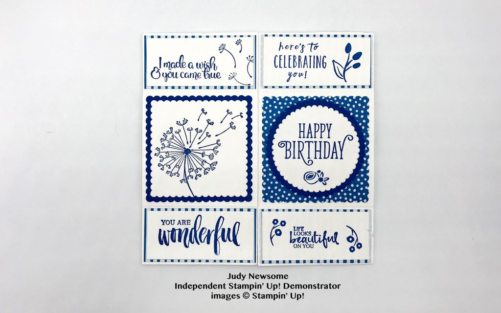My Birthday Infinity Card by Judy Newsome - Stamp Candy